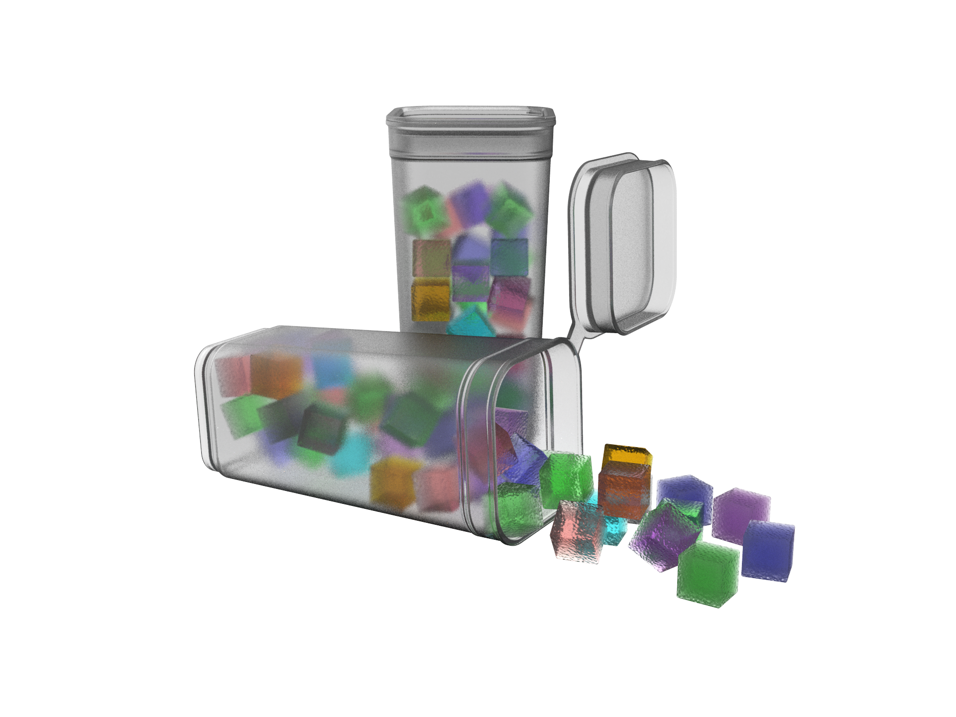 Pollen Gear Pop Box™ Bottles - Flower and Edible